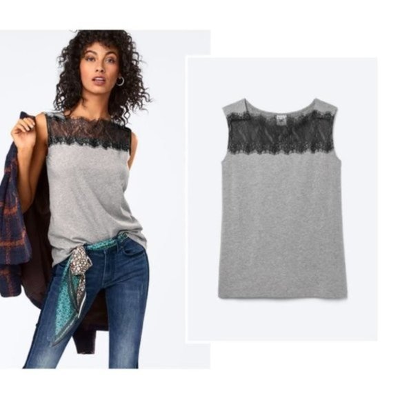 CAbi | Tops | Cabi 385 Lacey Tee Xsmall Euc | Poshmark